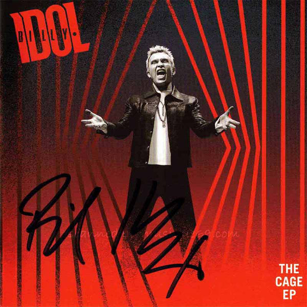 ビリーアイドル Billy Idol - The Cage Ep: Exclusive Autographed Edition (CD ...