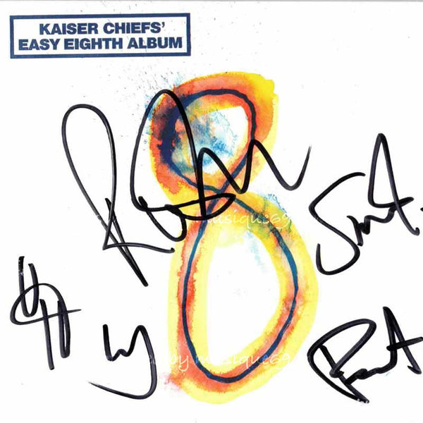 カイザーチーフス Kaiser Chiefs - Easy Eighth Album: Exclusive Autographed CD ...
