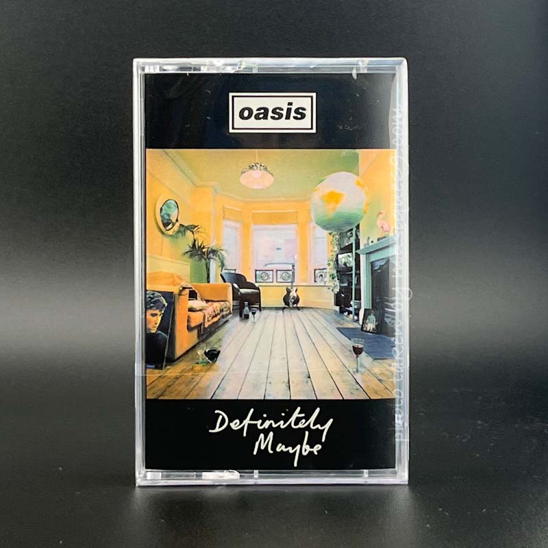Oasis - Definitely Maybe (30th Anniversary): Light Blue Cassette – ムジーク・ロック