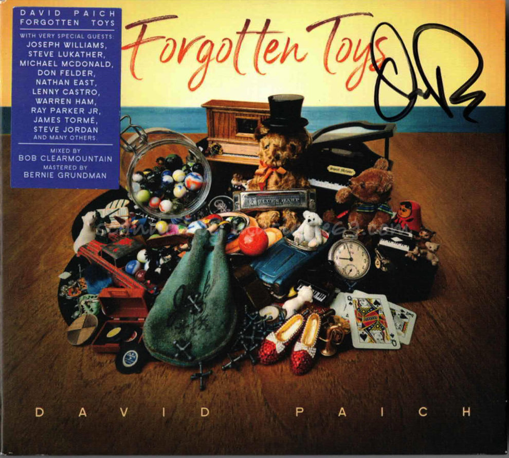 David Paich - Forgotten Toys: Exclusive Autographed CD – ムジーク・ロック